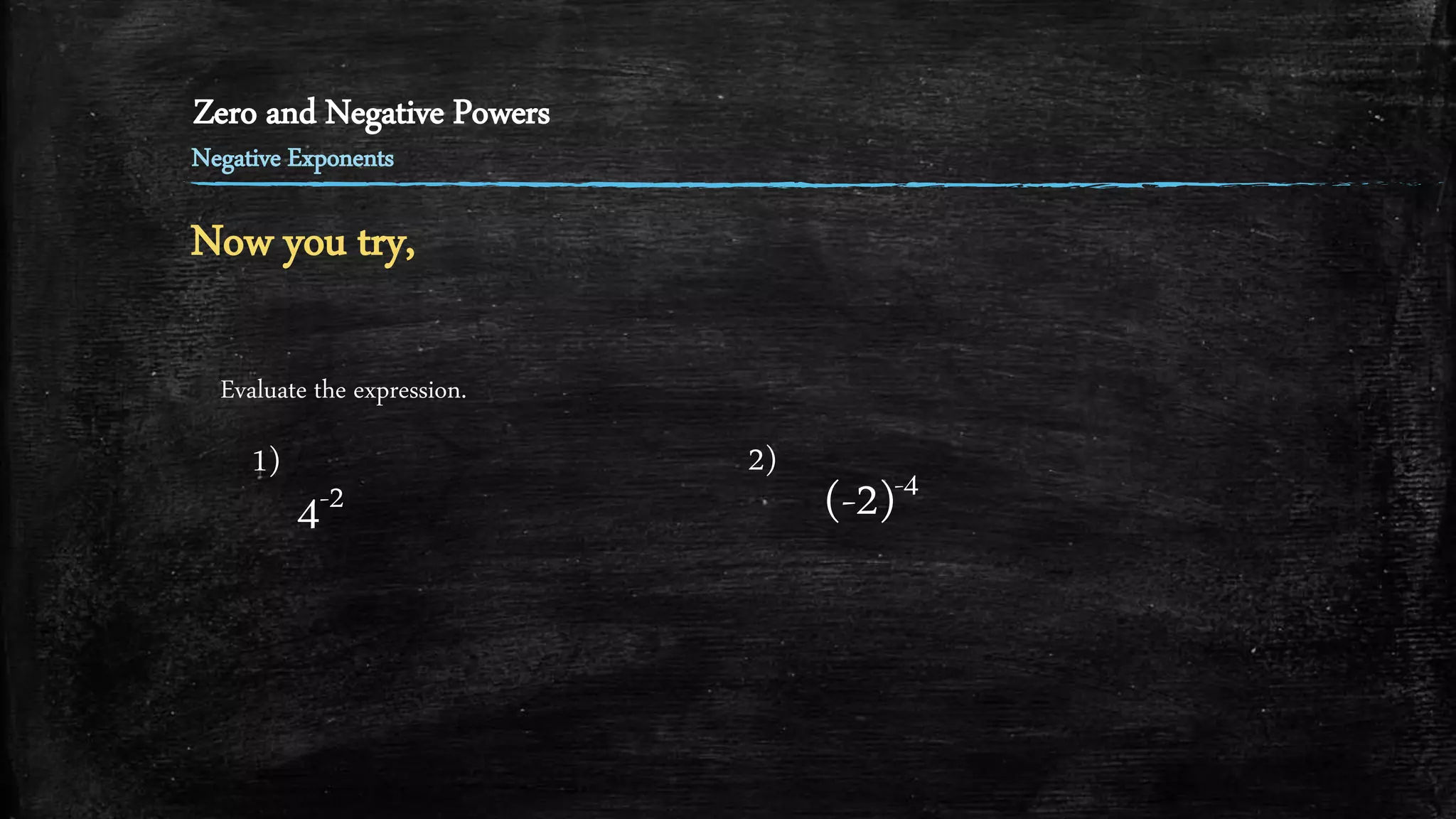 Exponent lecture final | PPTX