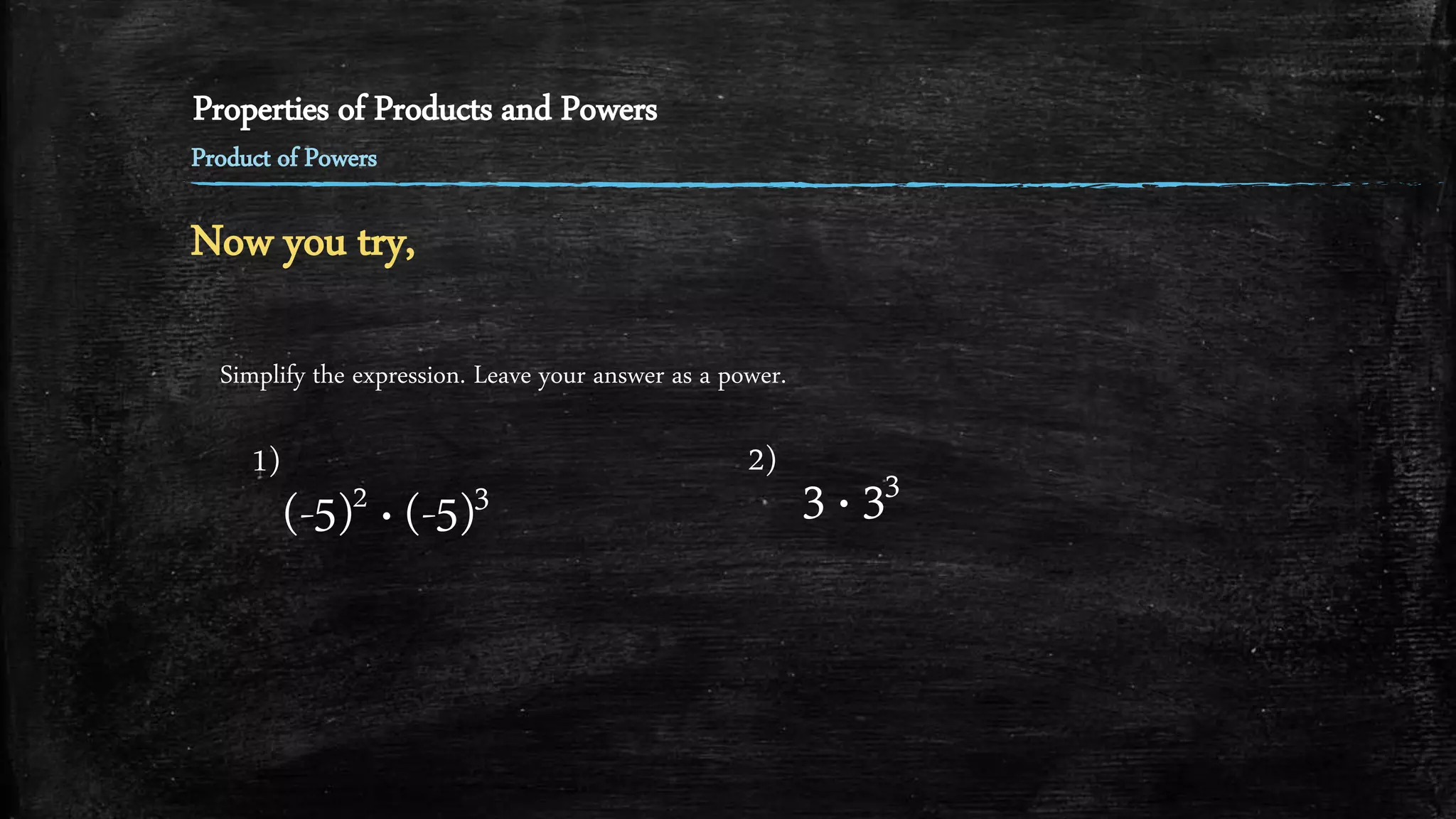 Exponent lecture final | PPTX