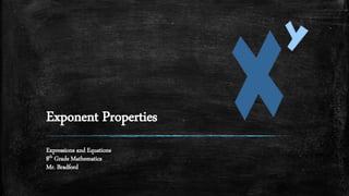 Exponent lecture final | PPTX