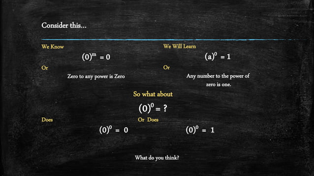 Exponent lecture final | PPT