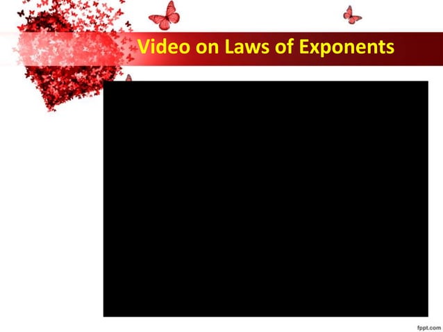 Exponent, mathematics 7 | PPTX | Physics | Science