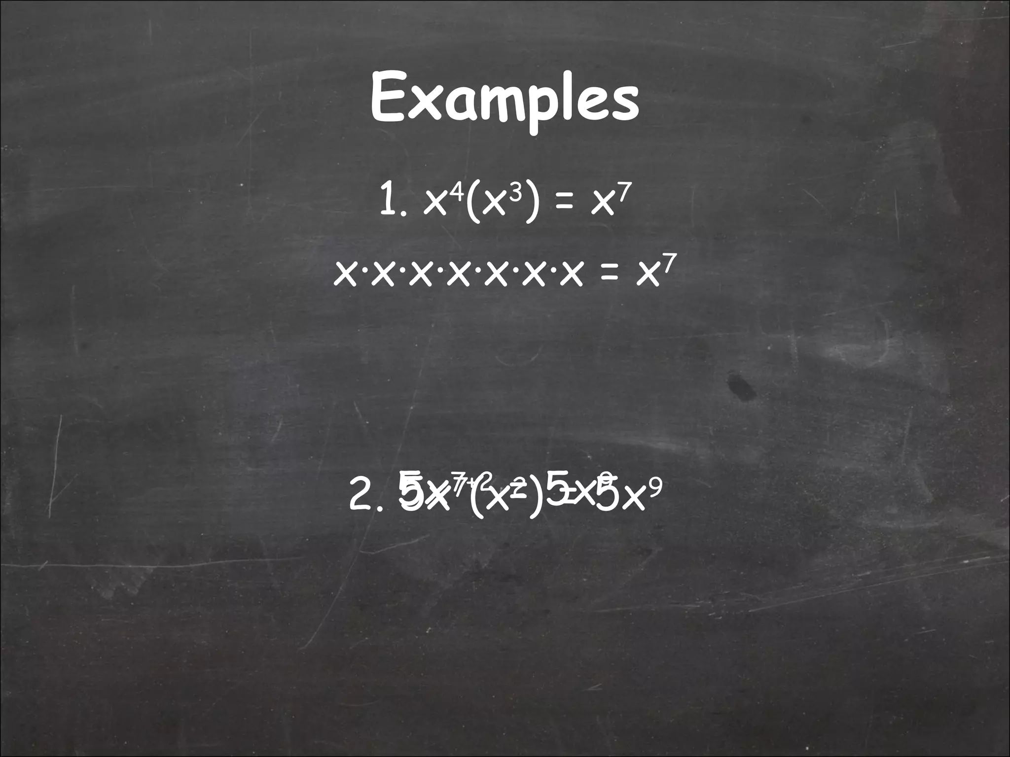Exponent properties | PPT | Physics | Science