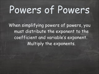 Exponent properties | PPT