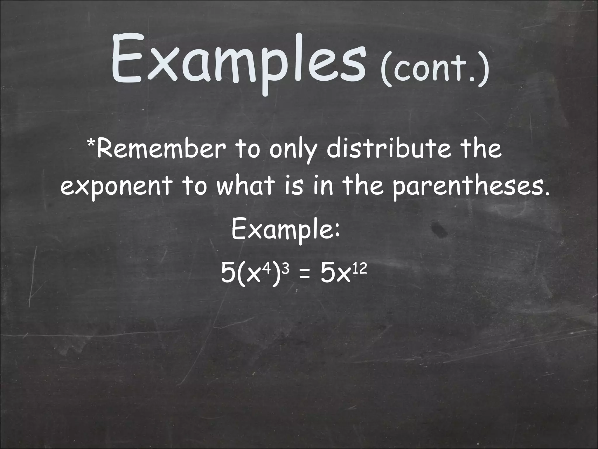 Exponent properties | PPT