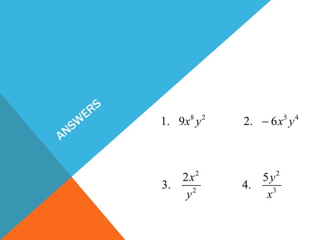 Exponent review | PPT