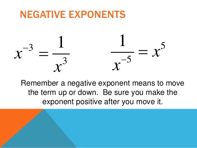Exponent review