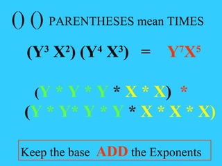 Exponents | PPT