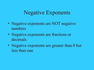 Exponents | PPT