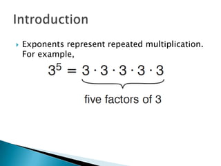 Exponents | PPTX