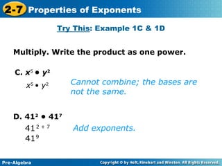 Laws of Exponents | PPT