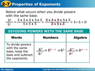 Laws of Exponents | PPT