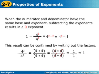 Laws of Exponents | PPT