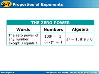 Laws of Exponents | PPT