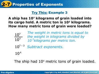 Laws of Exponents | PPT