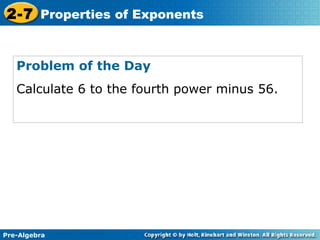 Laws of Exponents | PPT