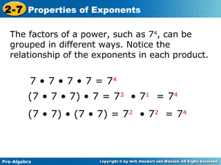 Laws of Exponents | PPT