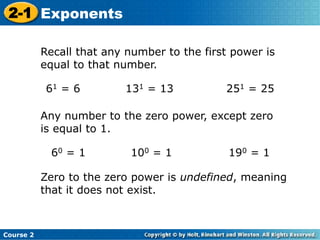 Exponents | PPT