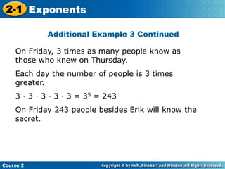 Exponents | PPT