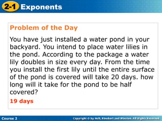 Exponents | PPT