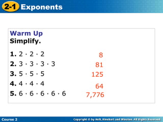 Exponents.ppt