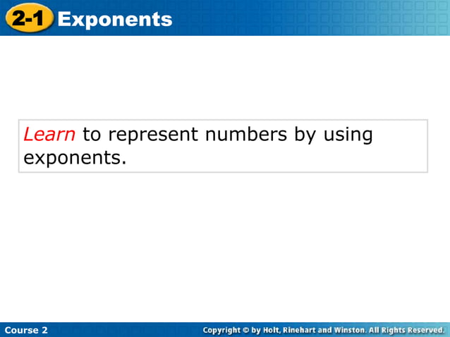 Exponents.ppt