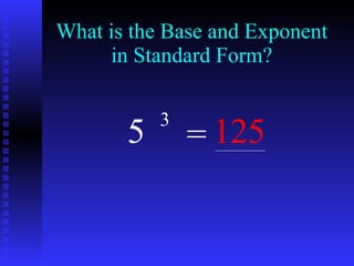 Exponents[1] | PPT | Physics | Science