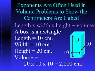 Exponents[1] | PPT | Physics | Science