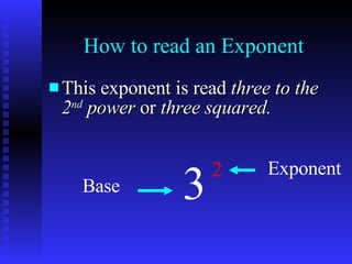 Exponents[1] | PPT | Physics | Science
