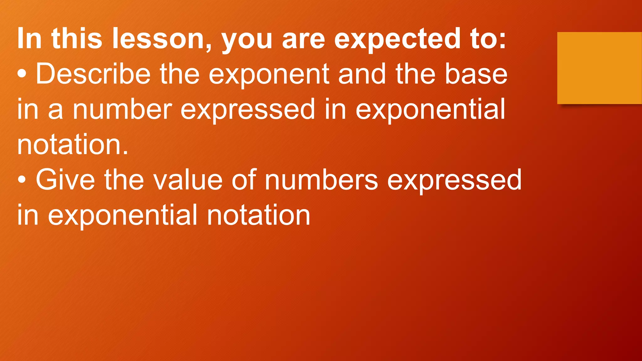 Exponents and Exponential Notation.pptx