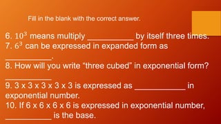 Exponents and Exponential Notation.pptx
