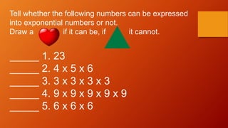 Exponents and Exponential Notation.pptx