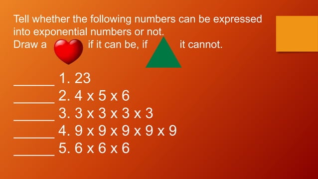 Exponents and Exponential Notation.pptx | Physics | Science