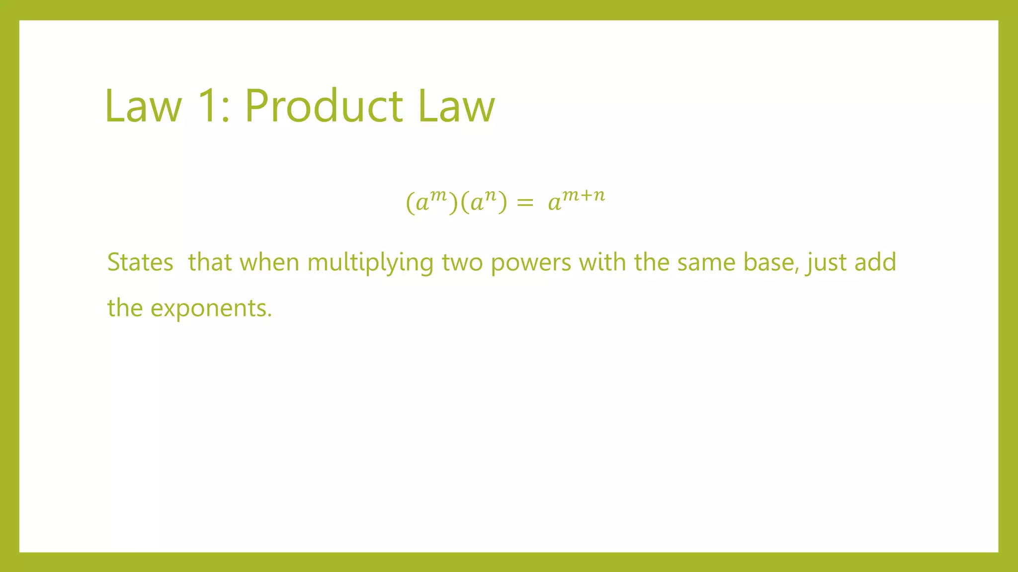 Exponents and its laws.pptx
