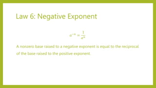 Exponents and its laws.pptx