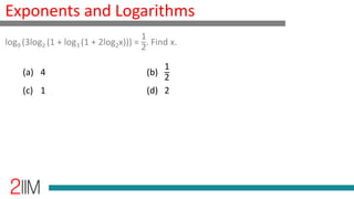 Logarithm - Simple | PPTX