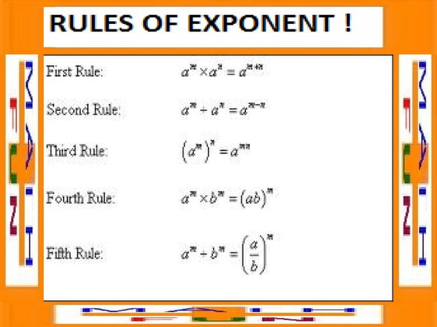 Exponents and power | PPT