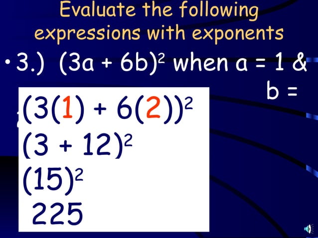Exponents and powers | PPT | Free Download