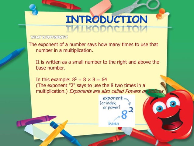 Exponents and powers nikita class 8 | PPTX | Physics | Science