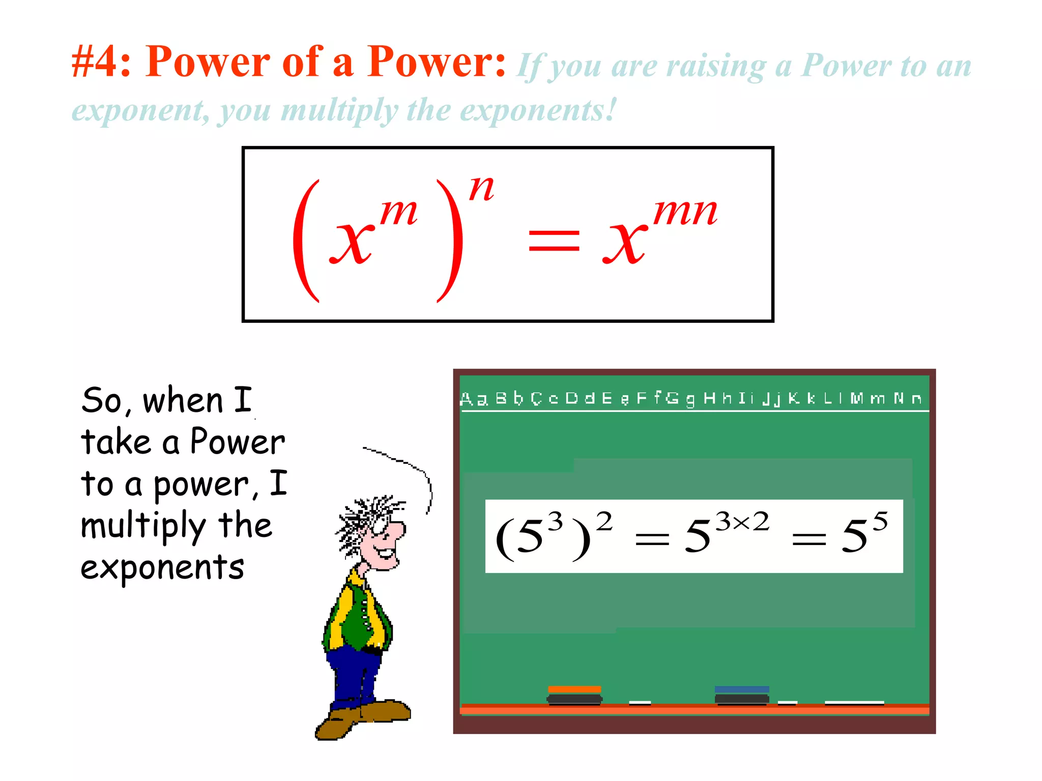 Exponents and powers by arjun rastogi | PPT