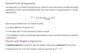 CBSE Class 8_Exponents and powers+part1 | PPTX