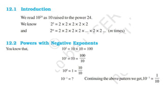 CBSE Class 8_Exponents and powers+part1 | PPTX