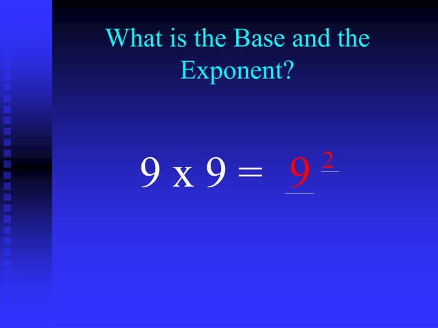 Exponents Intro with Practice.ppt
