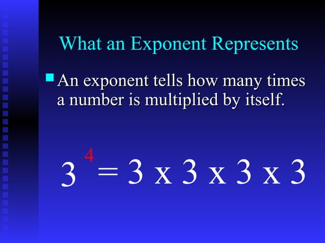 Exponents Intro with Practice math subject .ppt | Physics | Science