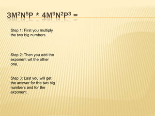 Exponents powerpoint | PPTX