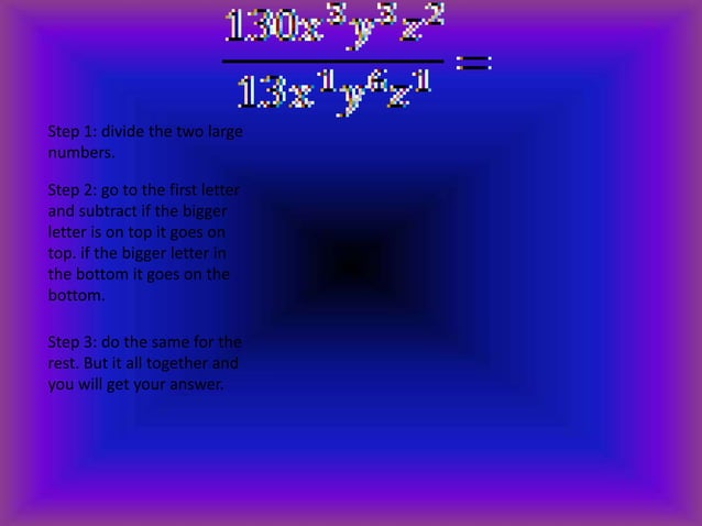 Exponents powerpoint | PPTX