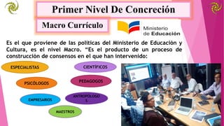 CURRÍCULO MACRO Y MESO | PPTX