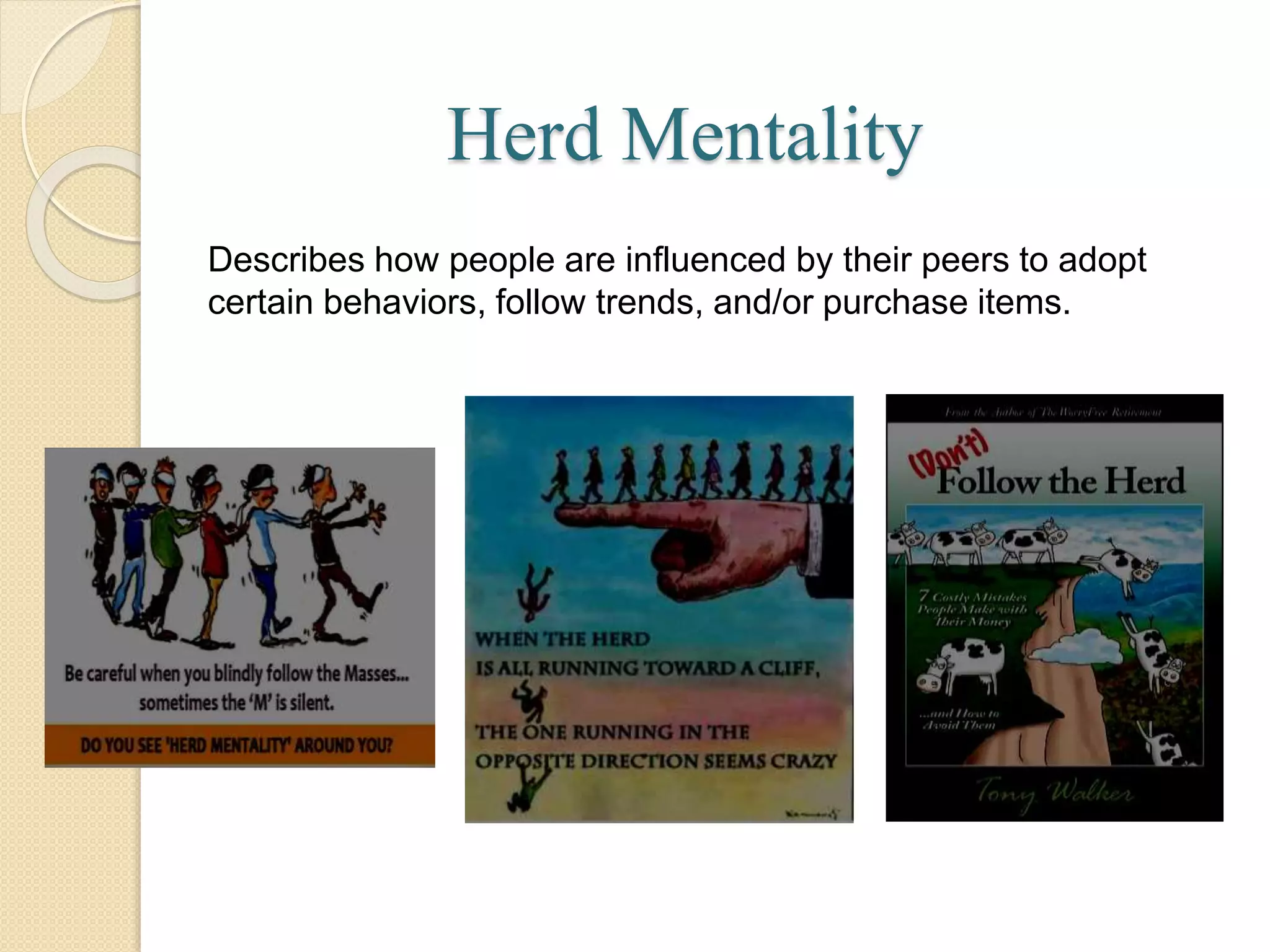 Herd mentality por Vanessa Julio | PPTX