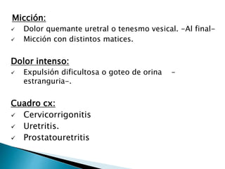 SEMIOLOGÍA DEL APARATO GENITOURINARIO MASCULINO | PPTX