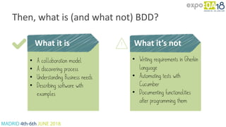 Expo qa from user stories to automated acceptance tests with bdd | PDF ...