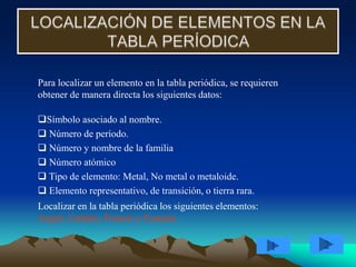 tabla periodica | PPTX